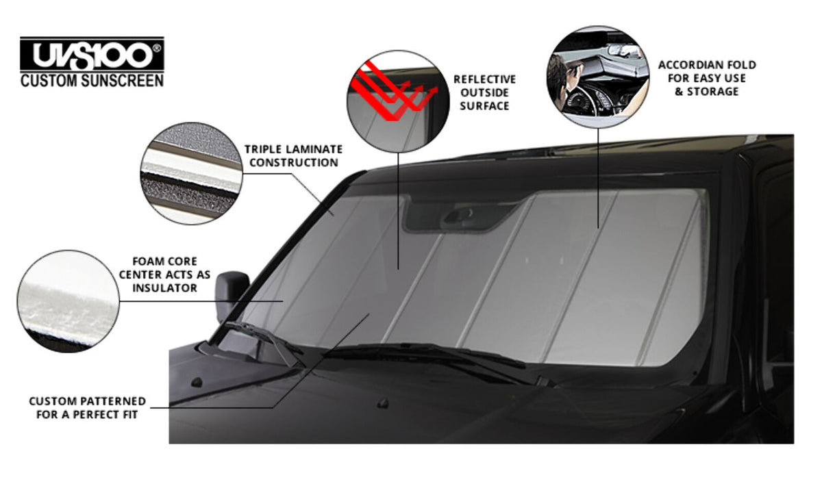 2012-19 Range Rover Evoque SUV Custom Sunscreen Silver - 55% OFF Clear ...